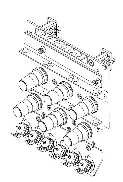 Umrüstung K-Kopf Fadenlüftung - 6 Farben at ZSK Stickmaschinen